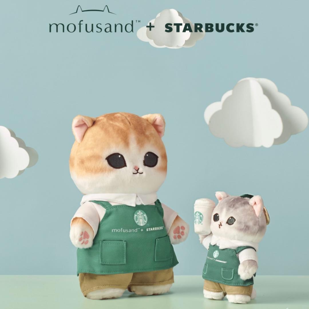 海外Starbucks♡Mofusand ぬいぐるみ モフサンド スタバ