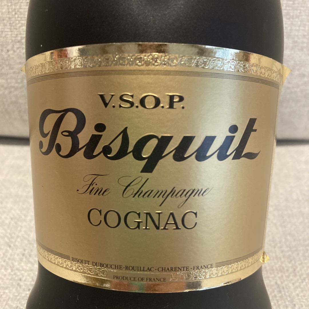 未開栓V.S.O.P Bisquit Fine Champagne Cognac