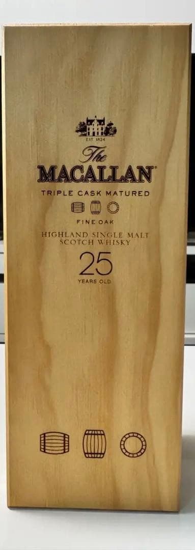 The Macallan 25年 トリプルカスクウイスキー