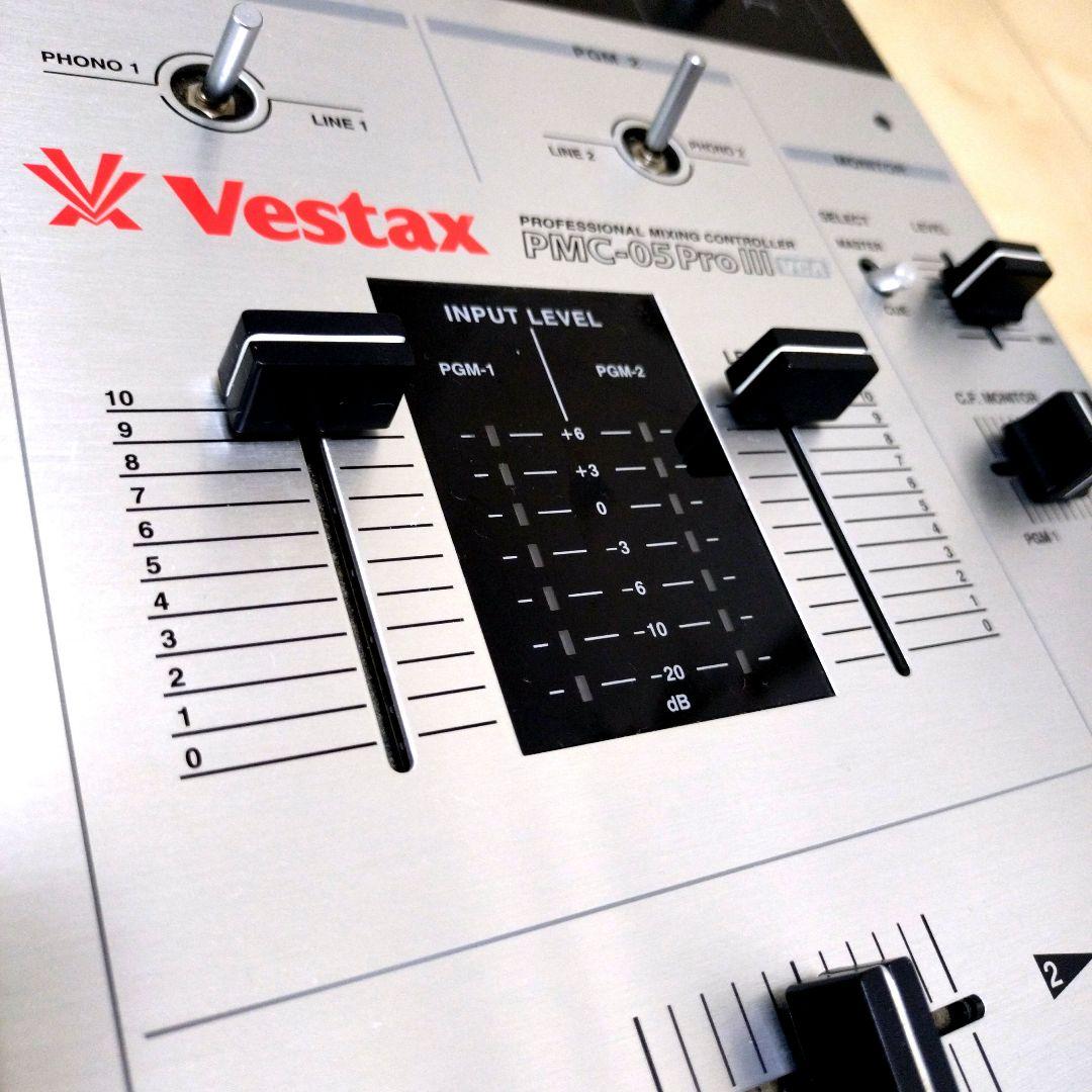 極美品 Vestax PMC-05PRO3 VCA DJミキサー