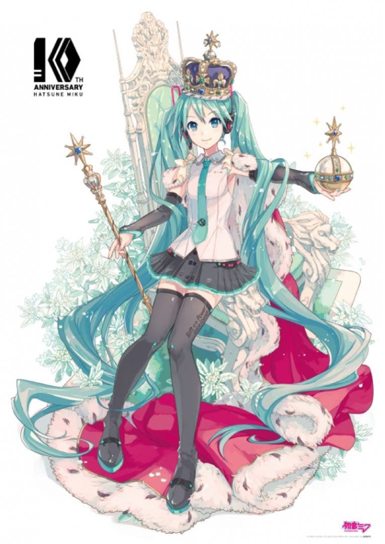 初音ミク 10th Anniversary 10周年 B2タペストリー