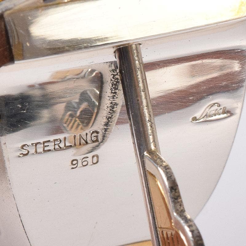 関武比古造　銀製　STERLING960刻印　宝船　約124g　D　R8728