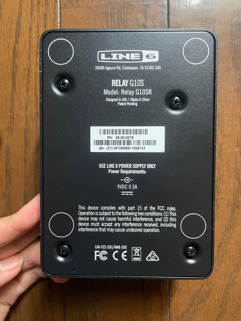 poi：Line6 Relay G10S Wireless System