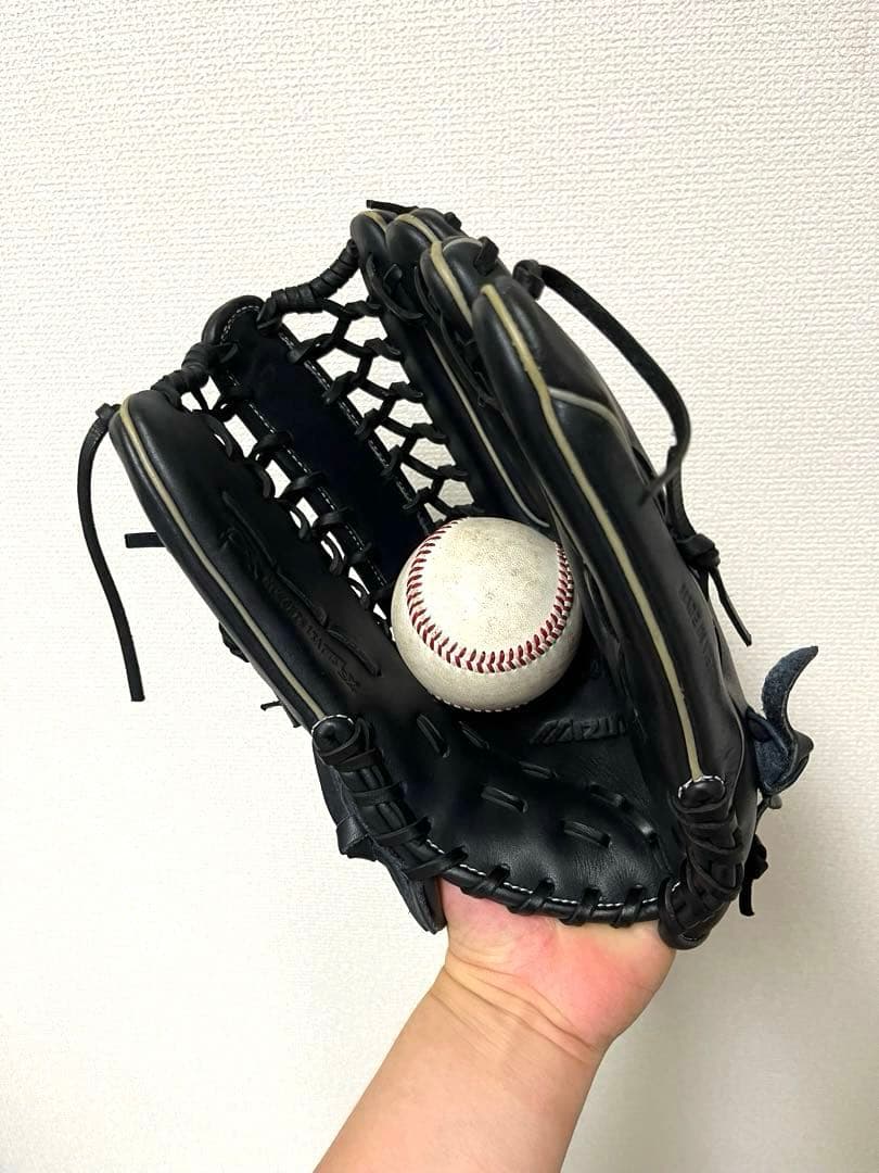 511 ミズノ ビューリーグ イチローモデル 極美品 軟式 外野手用グローブ