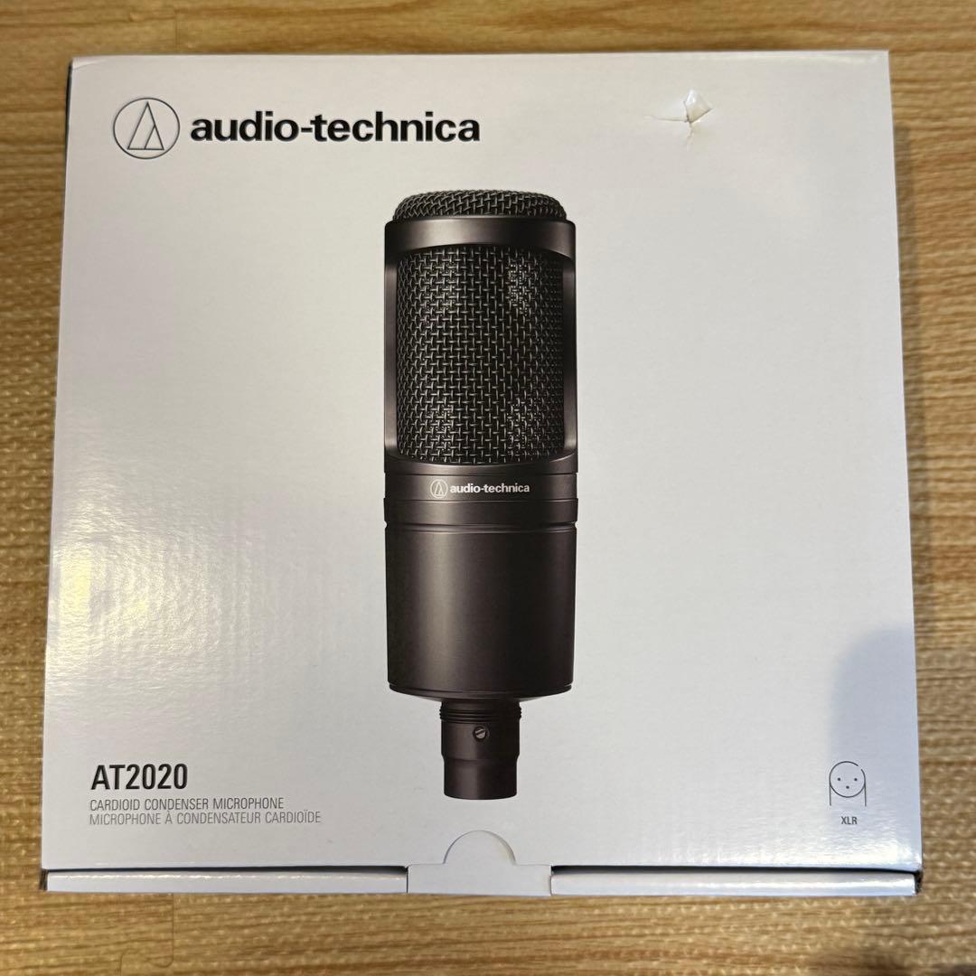 【新品未使用】 audio-technica AT2020 コンデンサーマイク