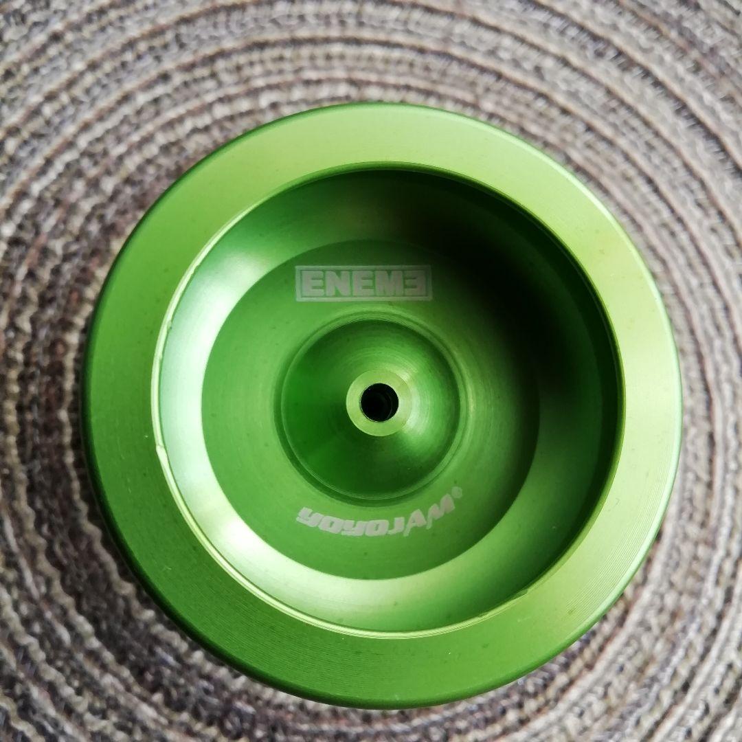 ヨーヨージャム　エネミー　中古　グリーン　yoyojam