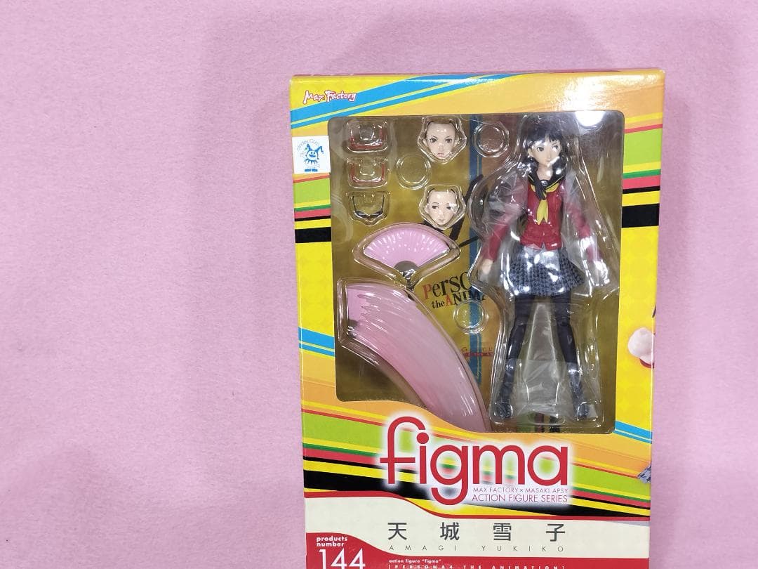 【未開封 美品】figma144　ペルソナ４　天城雪子　眼鏡・鼻眼鏡など付属‼