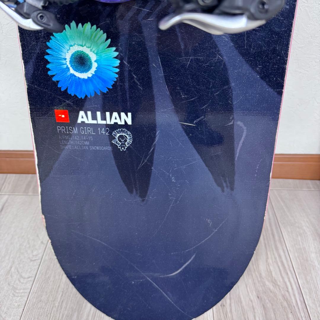 ALLIAN PRISM GIRL 142cm スノーボード FLUX GL