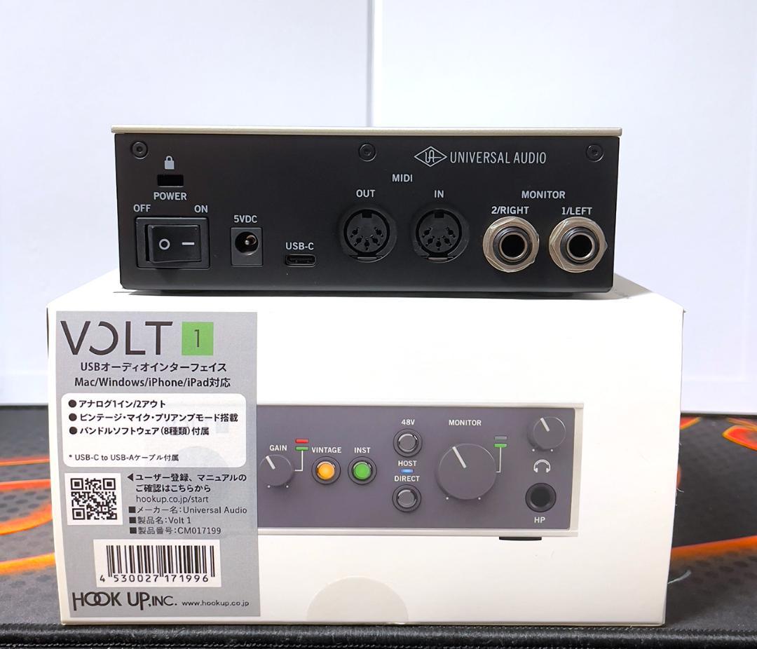 UAD Volt 1 USBオーディオインターフェイス 国内正規品 超美品