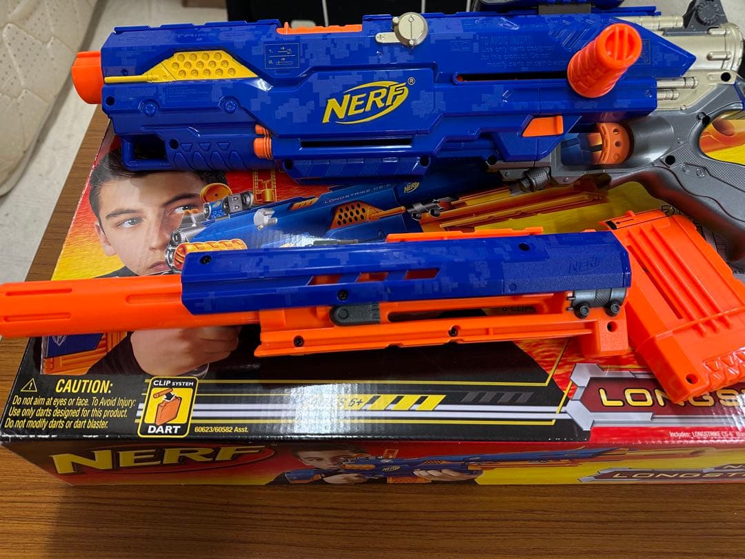ナーフ NERF ロングストライク スナイパーショット CS-6