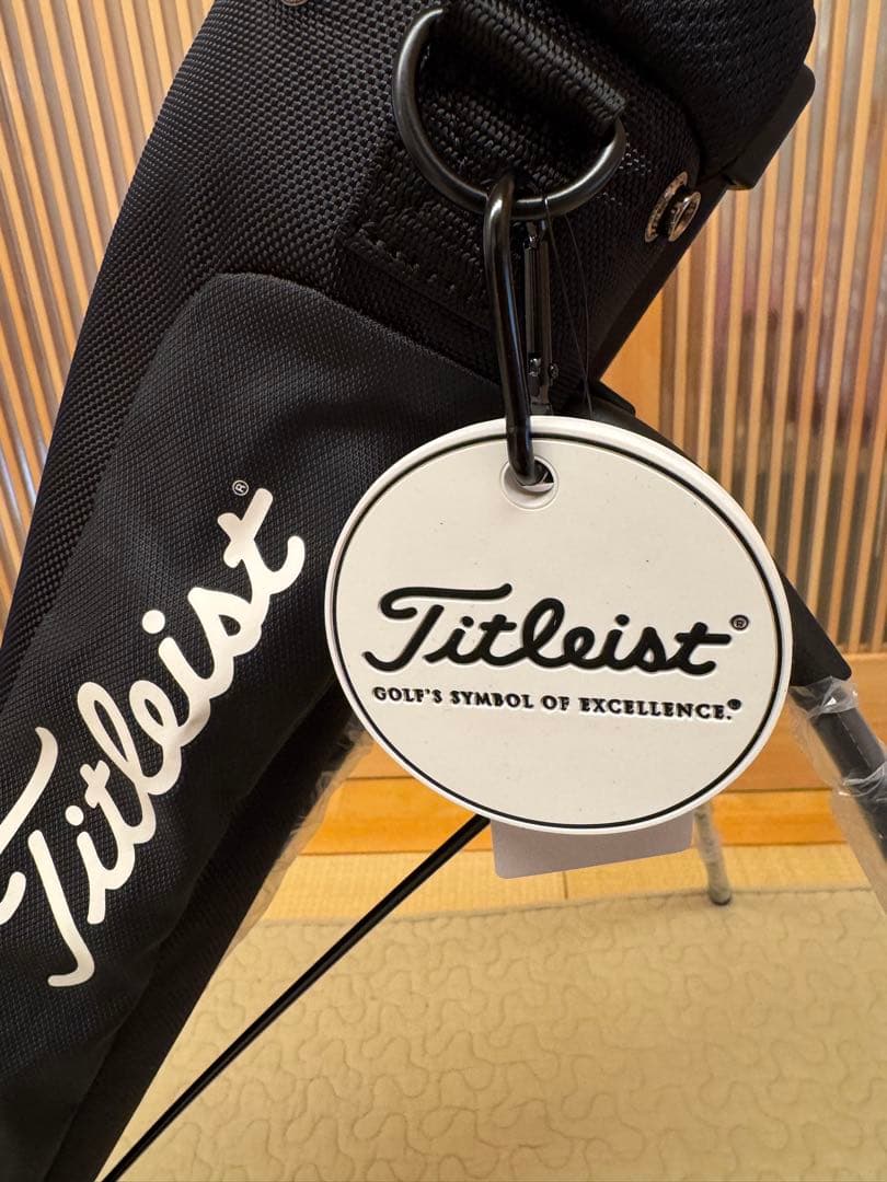 Titleist スタンドバッグ ブラック　サブバック　新品未使用　正規品