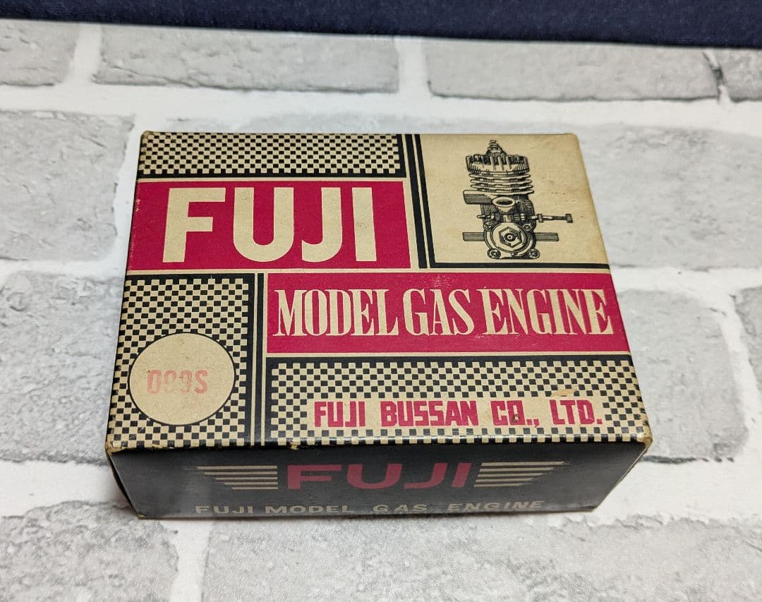 FUJI MODELGAS ENGINE 099S模型 飛行機エンジンビンテージ
