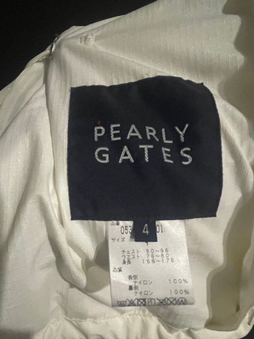 【値下】PEARLY GATES フード付きブルゾンサイズ4
