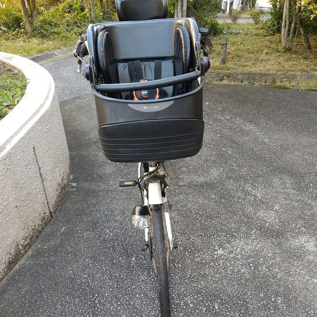 Panasonic Gyutto mini 電動自転車 チャイルドシート付き 白
