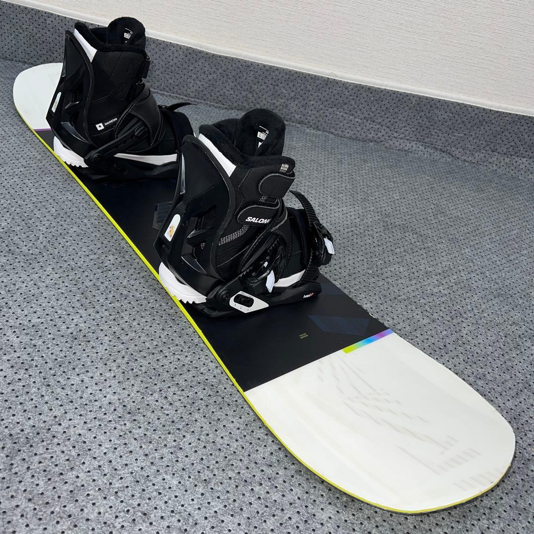 数回使用 キッズスノーボード NIDECKER 120cm×バイン×ブーツ