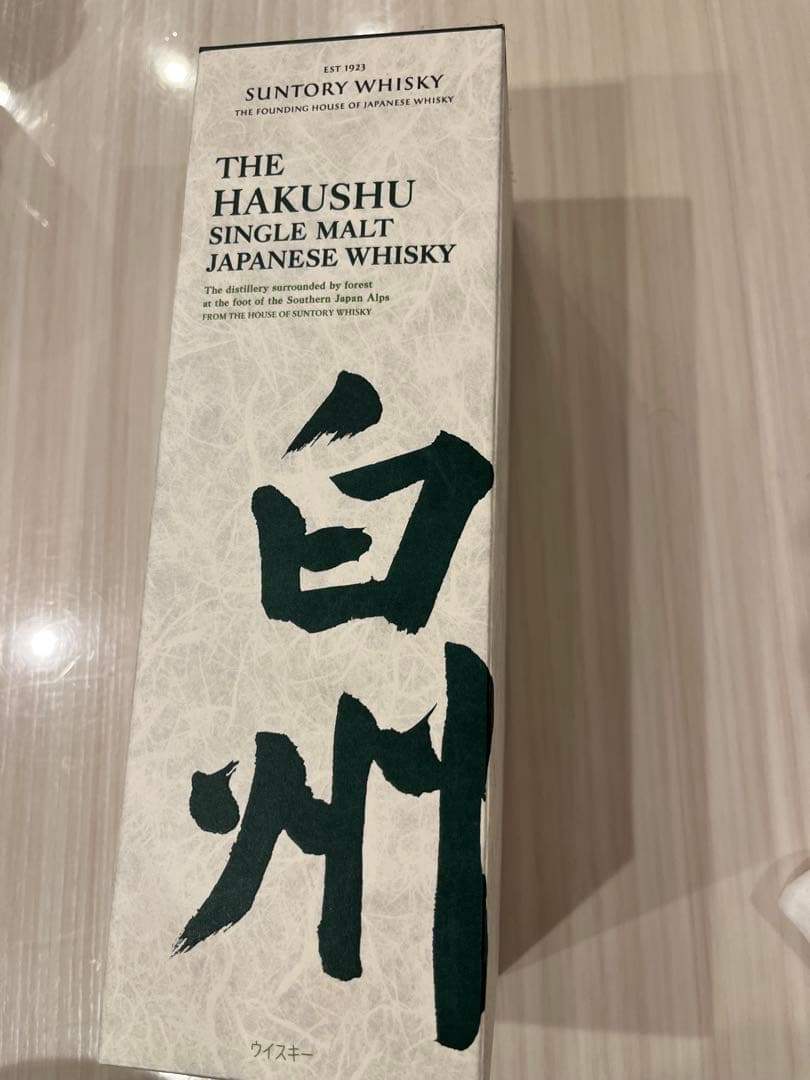 THE HAKUSHU SINGLEMALT JAPANESE WHISKY白州