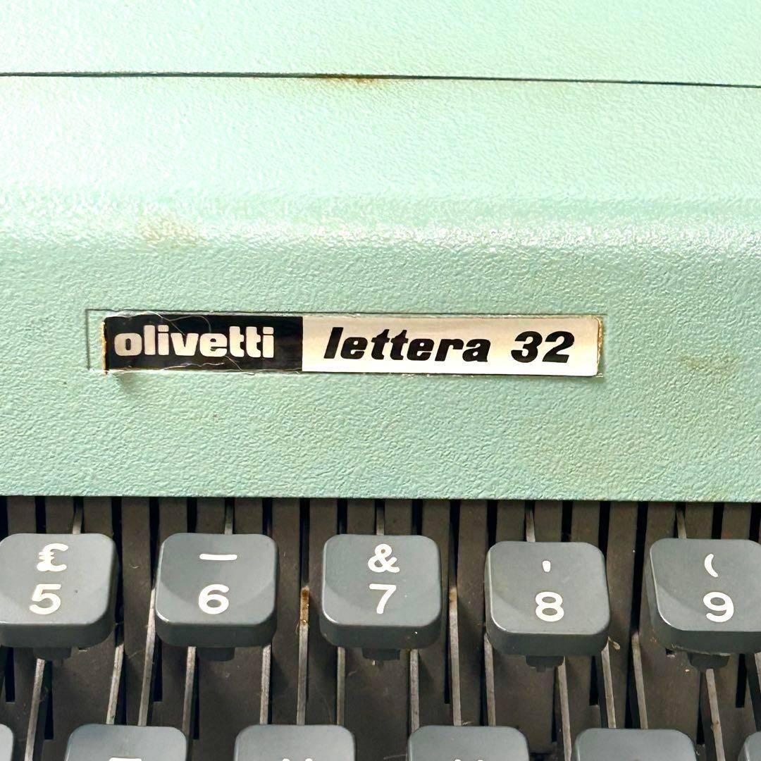 グッチ　オリベッティ　タイプライター　olivetti Lettera 32