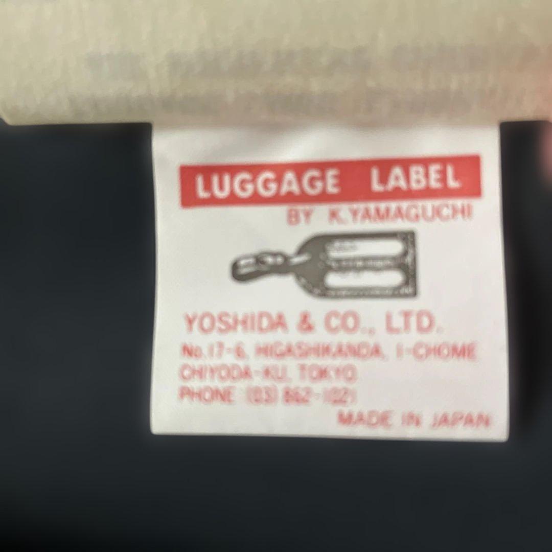 ヴィンテージ山口タグLUGGAGE LABEL フォースデザイン バッグ