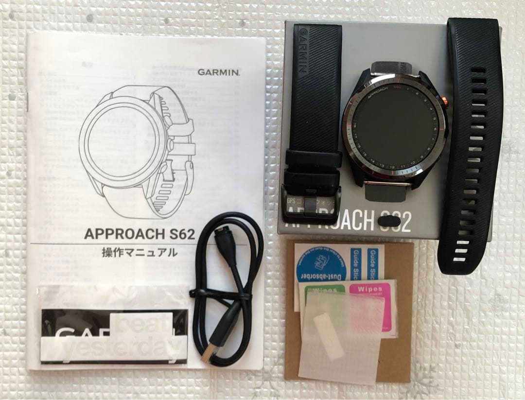 GARMIN Approach S62 Black ゴルフGPSナビ