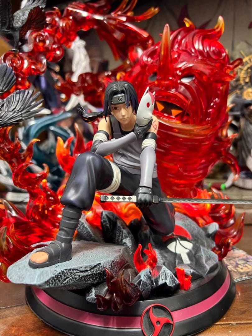NARUTOナルト うちはイタチ 1/7 ガレージキット ガレキ スタチュー ⑥