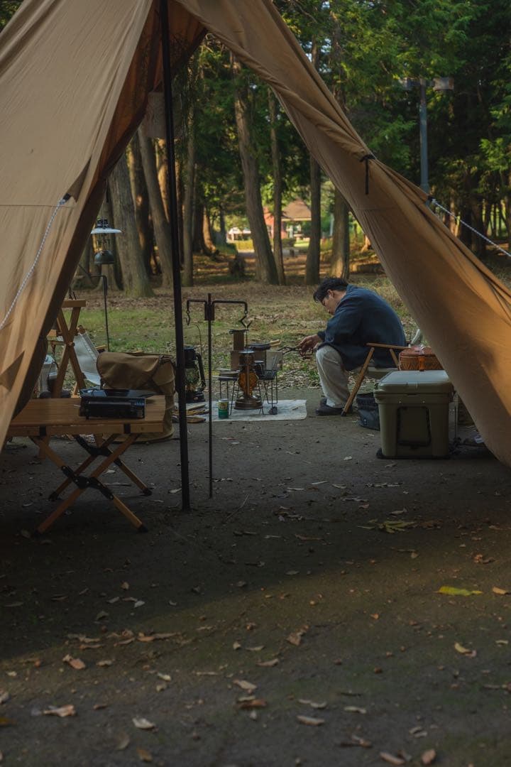 テーブルエース　ミニ薪ストーブ新品未使用　専用バッグ付き　ブラック