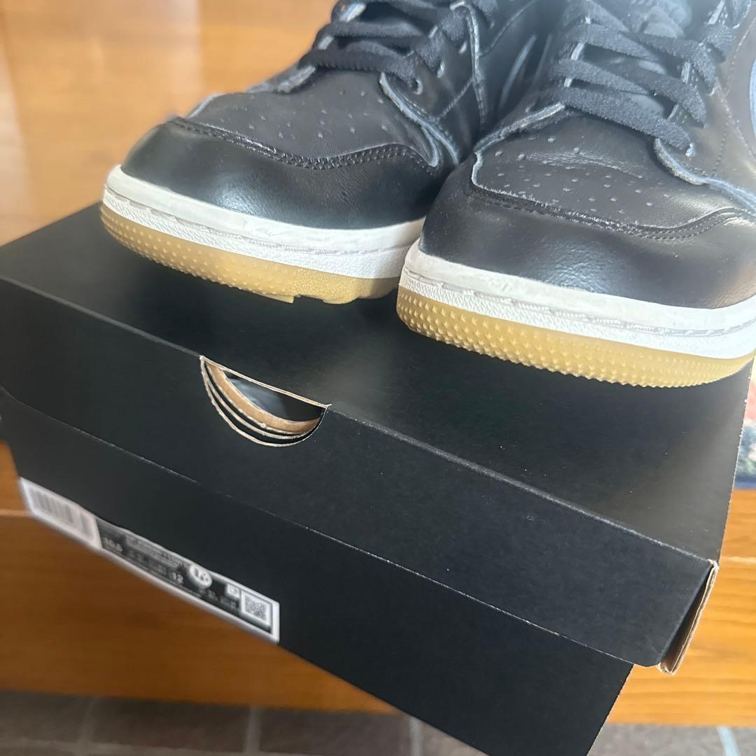 Nike Air Jordan 1LOWゴルフシューズ 黒