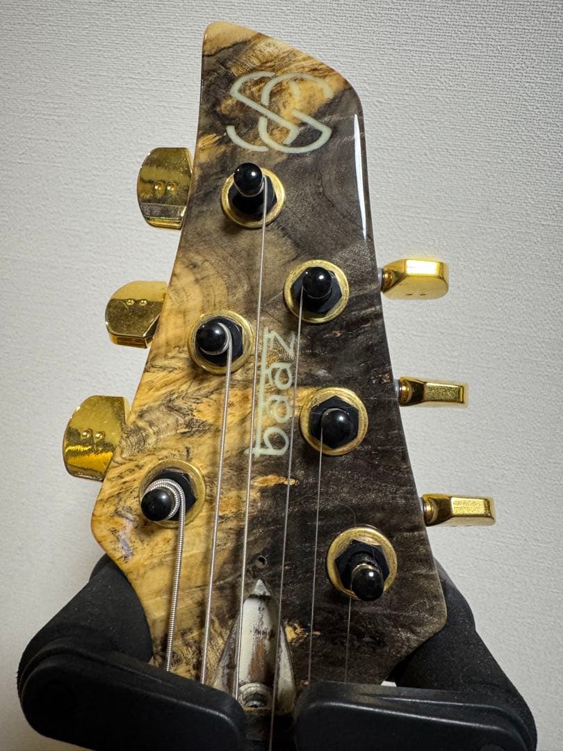 ギター sahana guitars buckeye burl