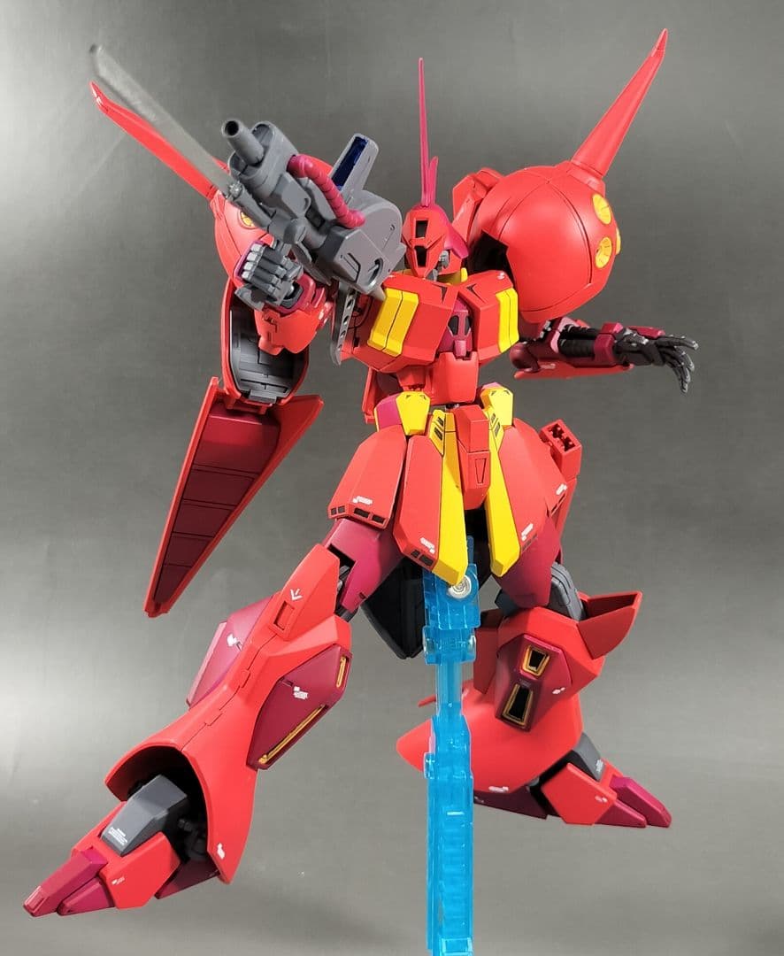 HG HGUC 1/144 R・ジャジャ 改修 全塗装 完成品 ガンダムZZ