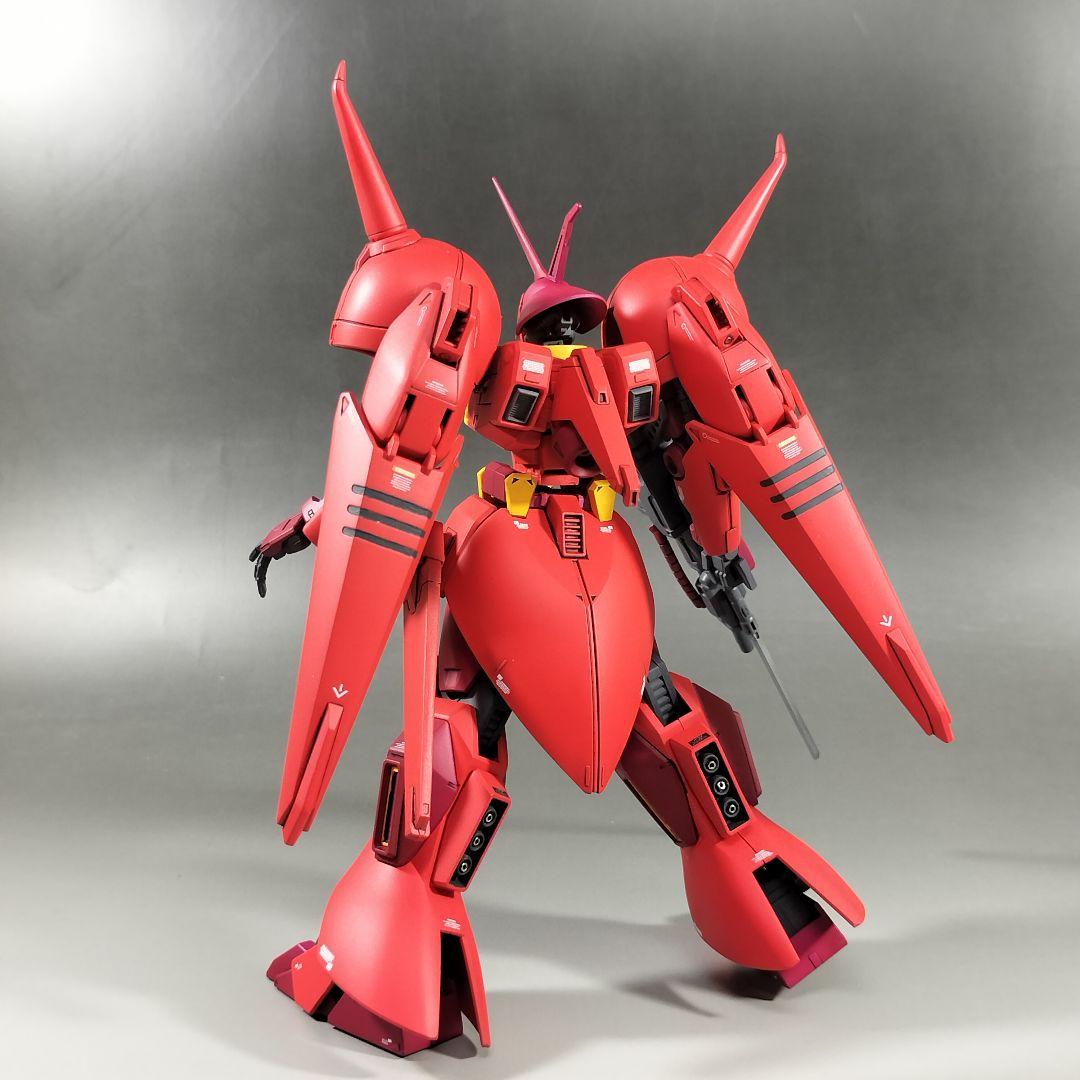 HG HGUC 1/144 R・ジャジャ 改修 全塗装 完成品 ガンダムZZ