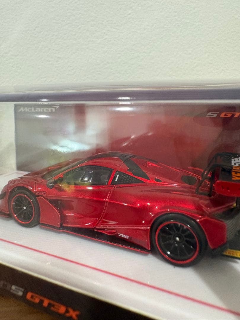 CM Model 1/64 マクラーレン720S GT3X レッド 合金ミニカー