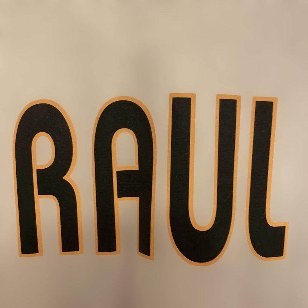 Real Madrid RAUL 7番 長袖シャツ