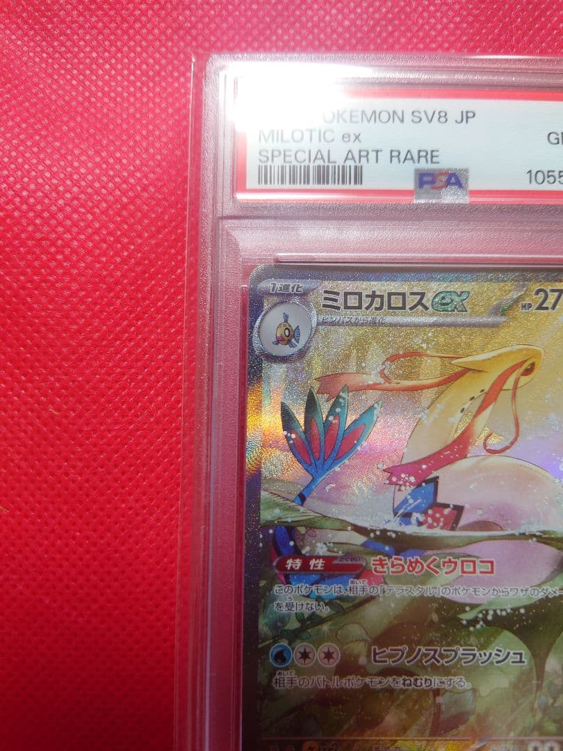 PSA10 2024 ポケモン ミロカロスex ポケモンカード