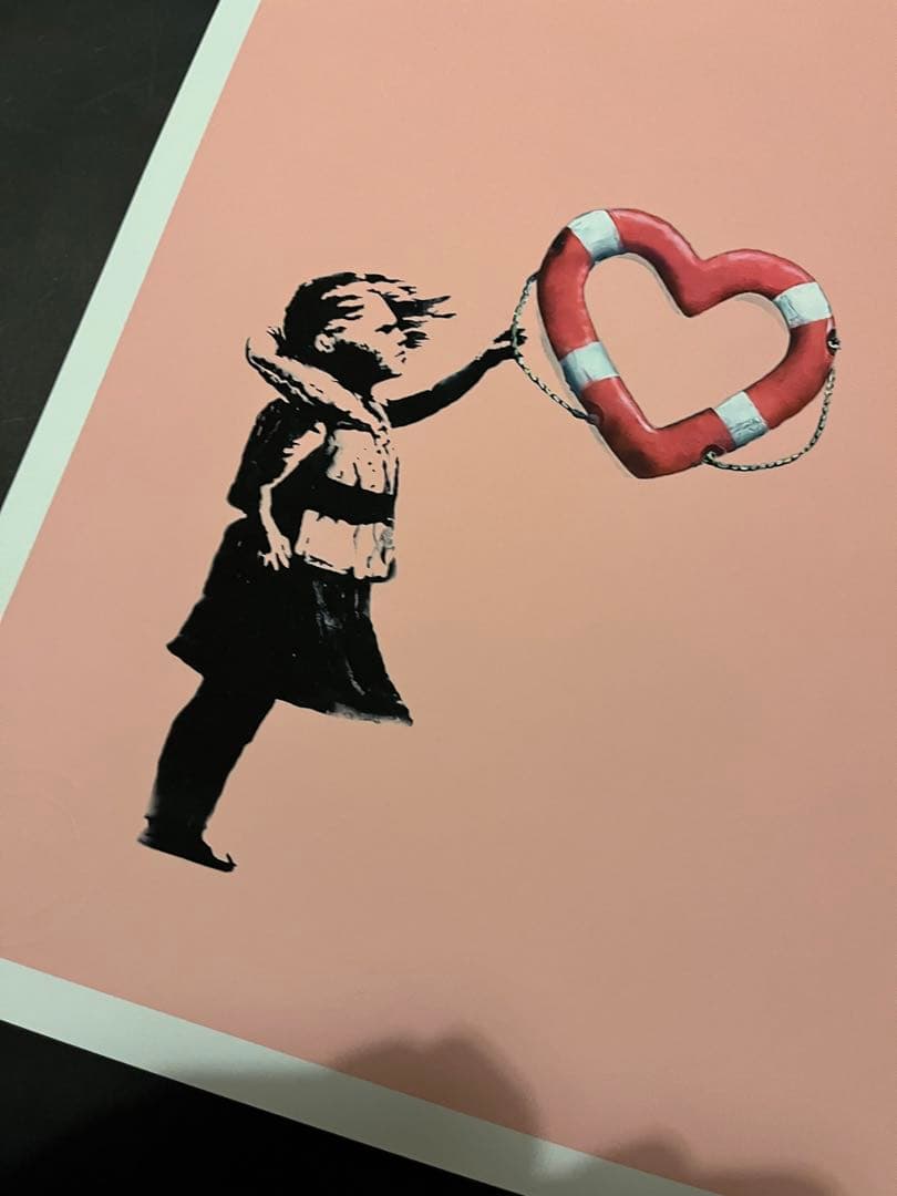 バンクシー BANKSY ポスター バルーン オリジナル