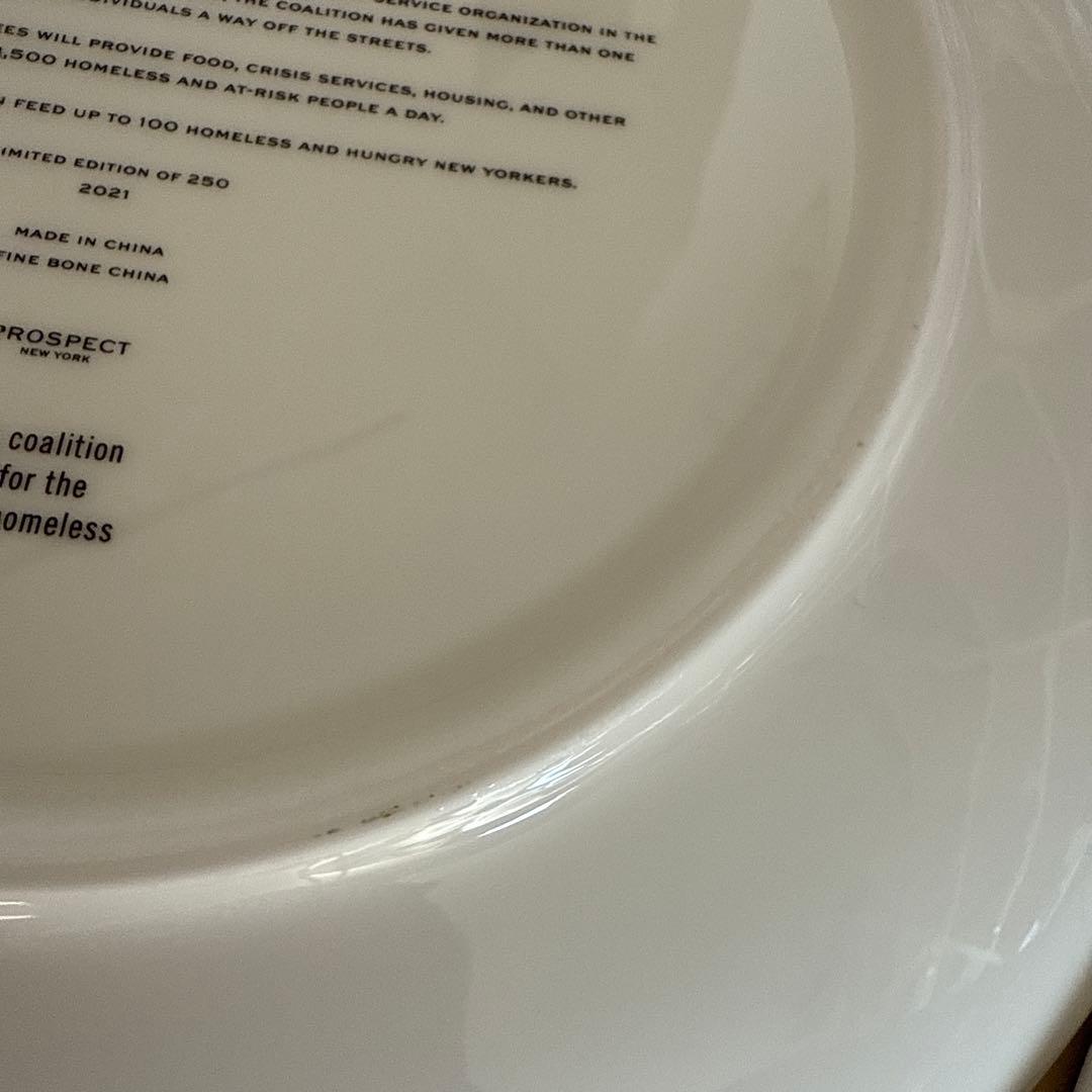 Virgil Abloh Plate ホワイト＆ブラック　世界限定250個❗️