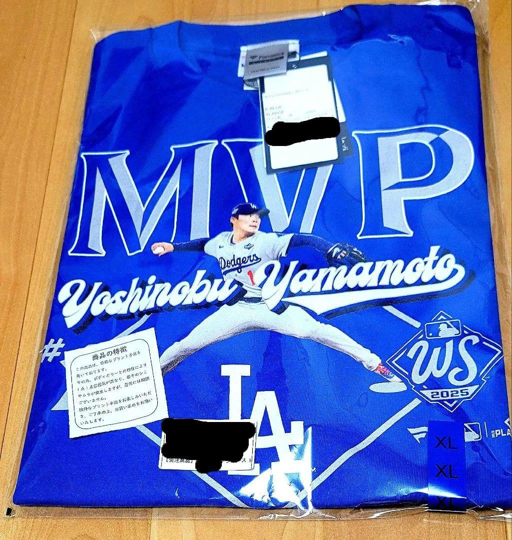 山本　由伸 MVP Tシャツ XL