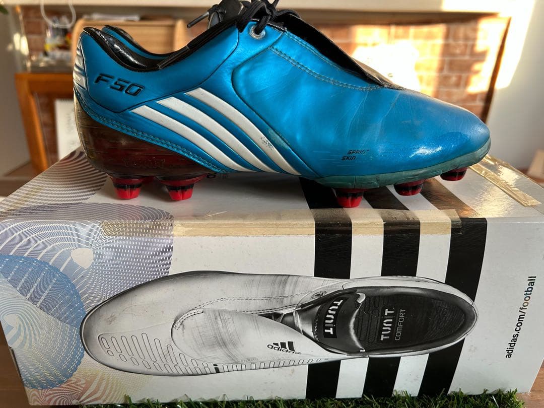 adidas F50 サッカーシューズ 青