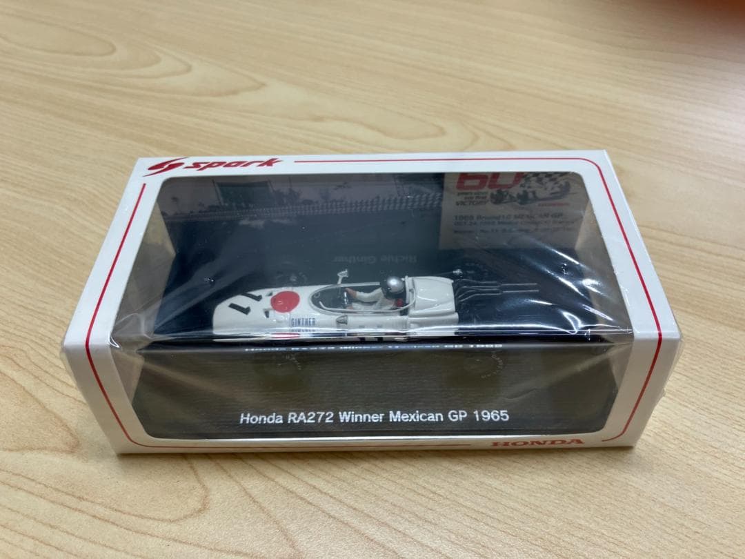 新品HONDA 60周年記念 限定モデル 1/43 RA272 オリジナルPKG