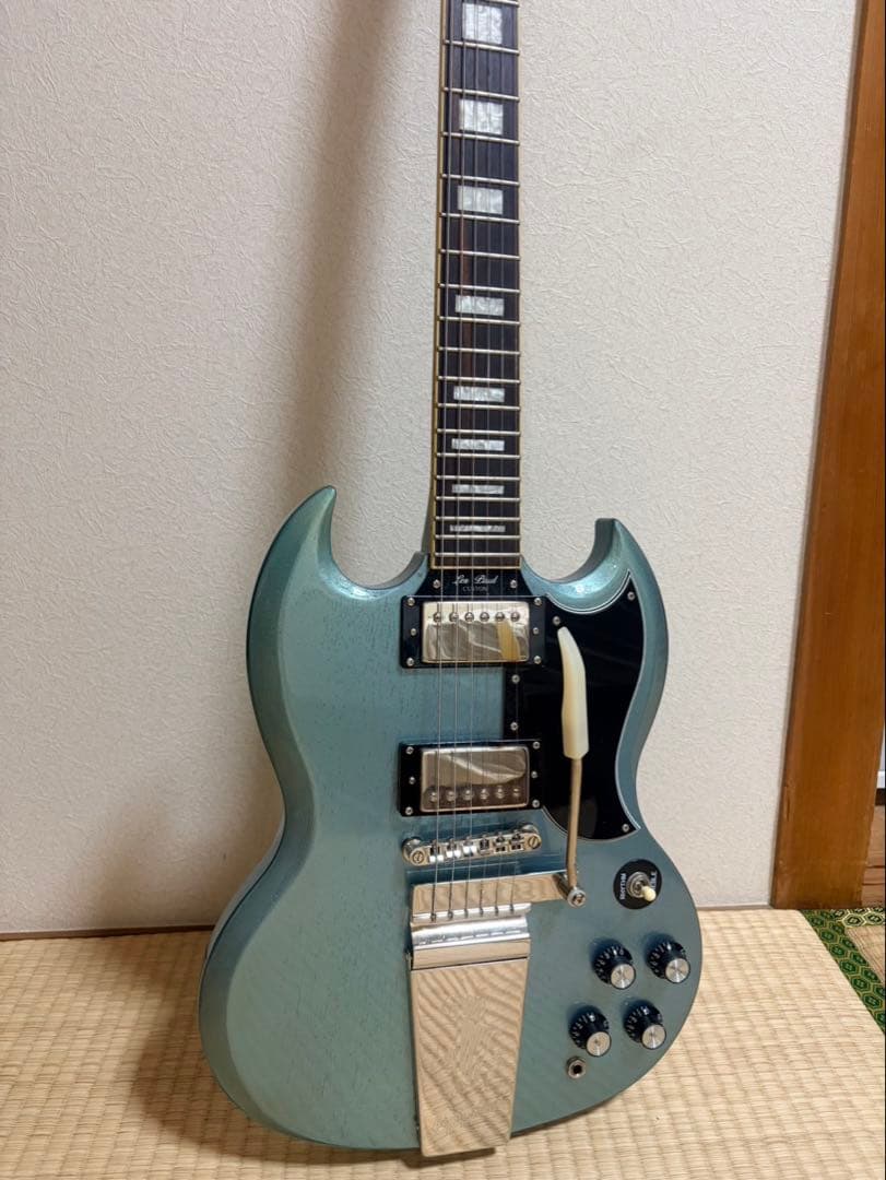 ギター epiphone SG pelham blue