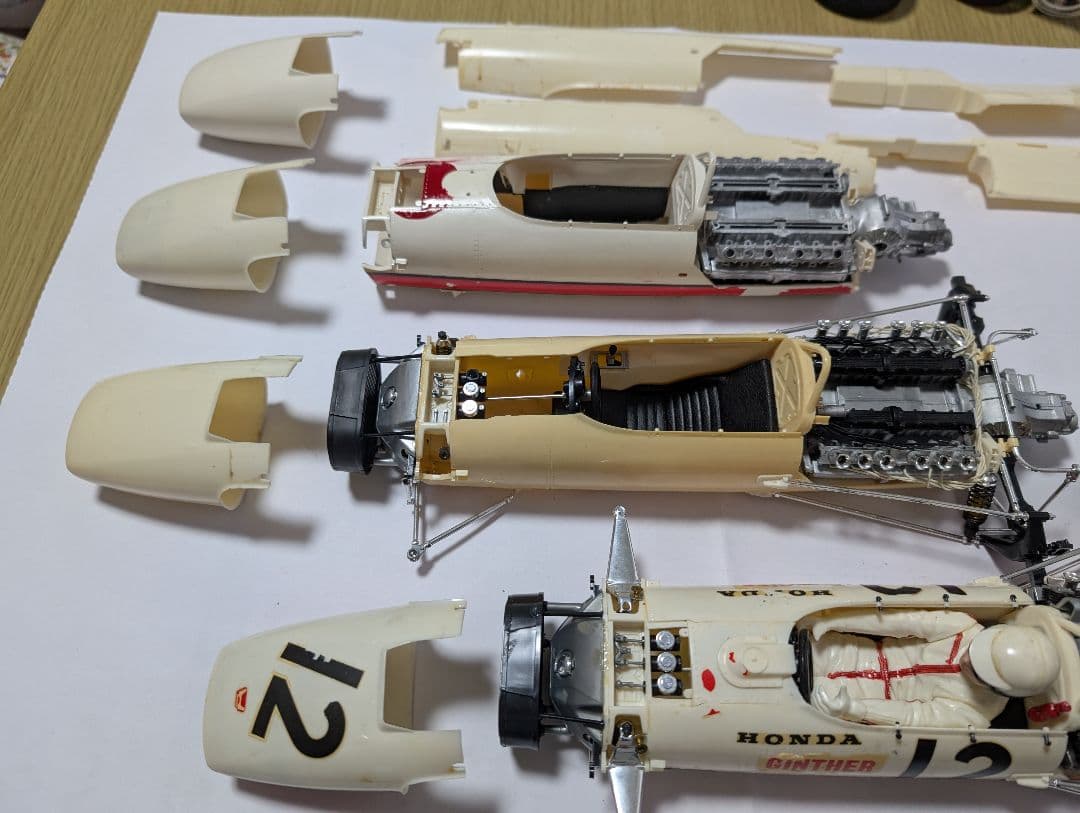 タミヤ1/12ホンダF1ジャンクセット