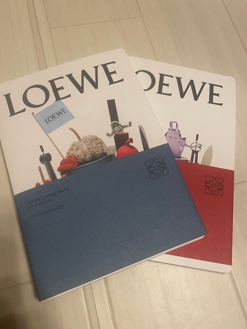 LOEWE クラフテッド・ワールド展限定 ノートブック ジブリコラボ