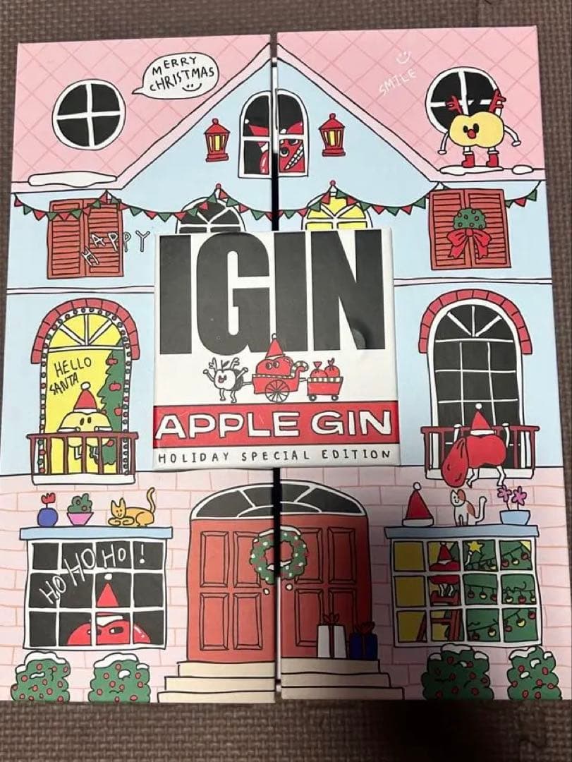 IGIN APPLE GIN ホリデーエディション　ピンク