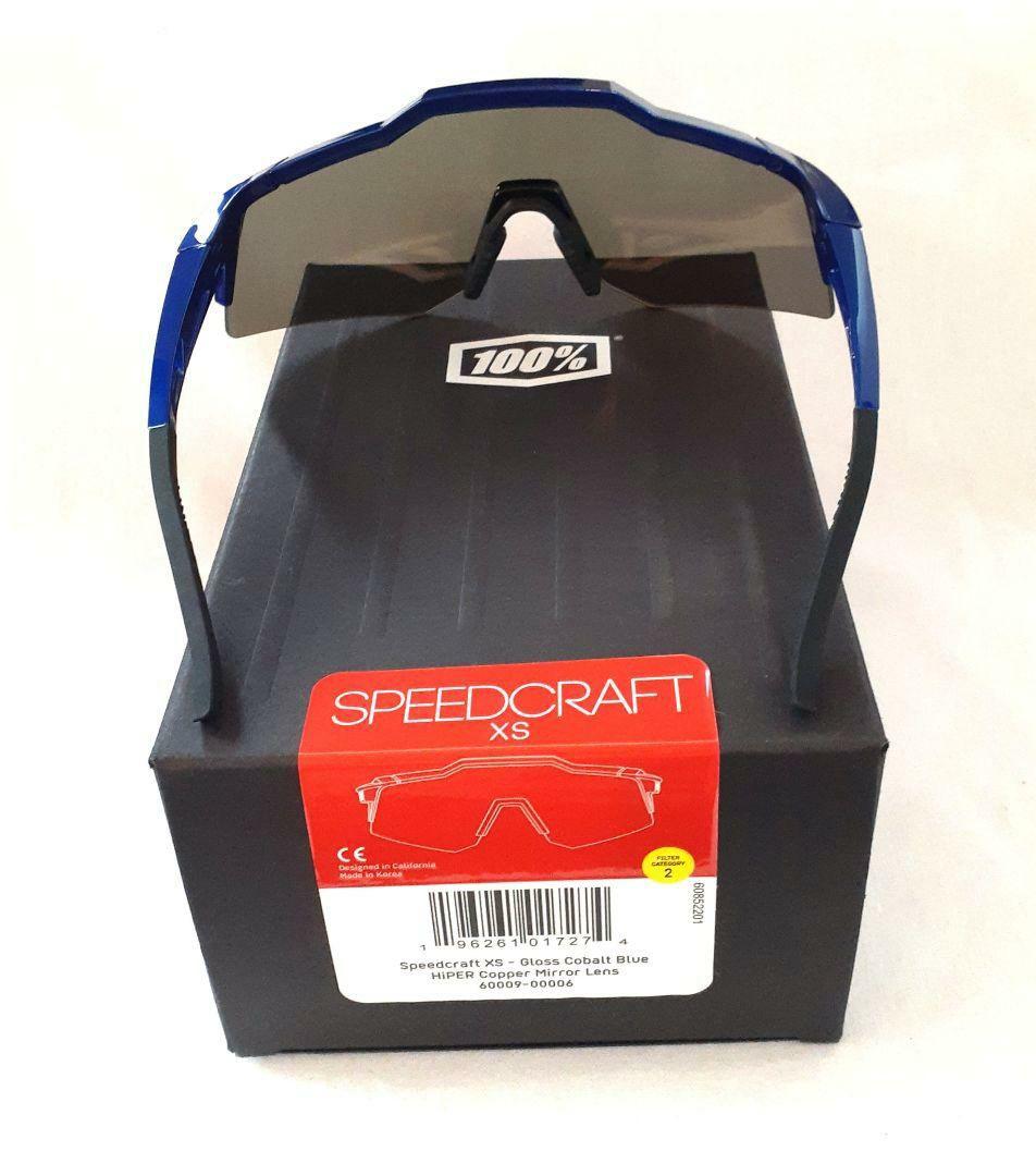 100% Speedcraft XS コバルトブルー ワンハンドレッド