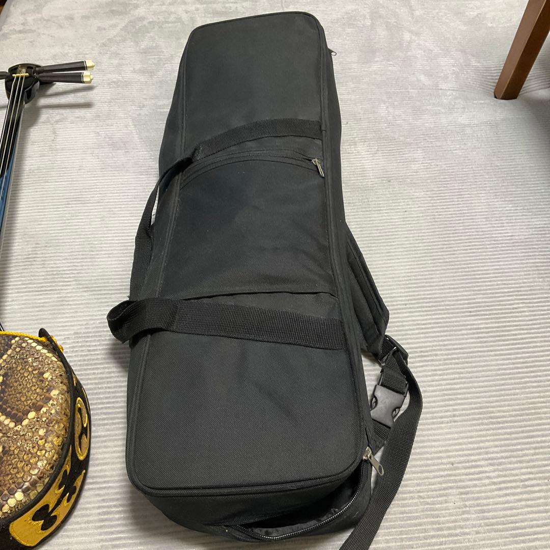 三線本革　ソフトケース　DVD　教本付き