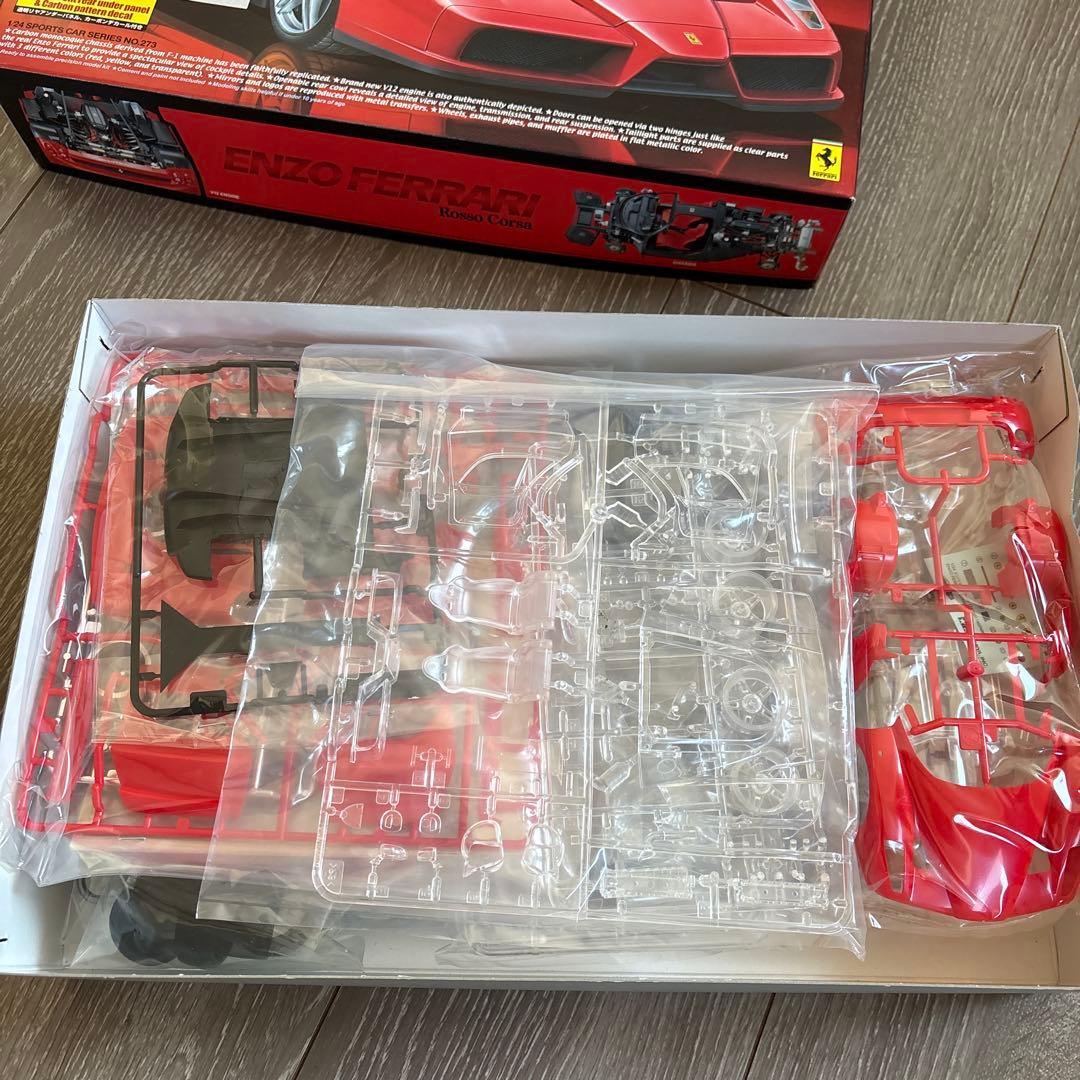 故田宮会長サイン入り！催事場限定フルビューTAMIYA ENZO FERRARI
