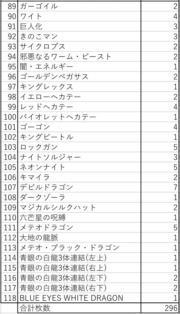 遊戯王カードダス　296枚まとめ売り