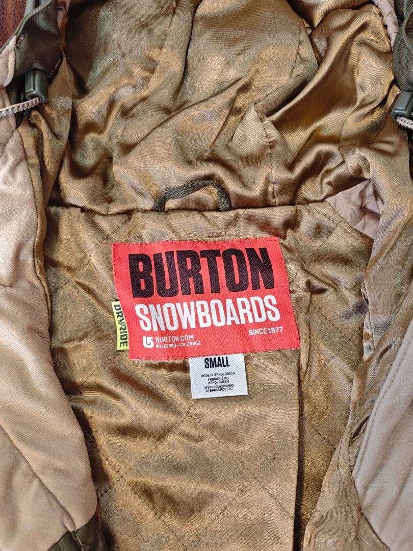 BURTON　コーデュロイジャケット