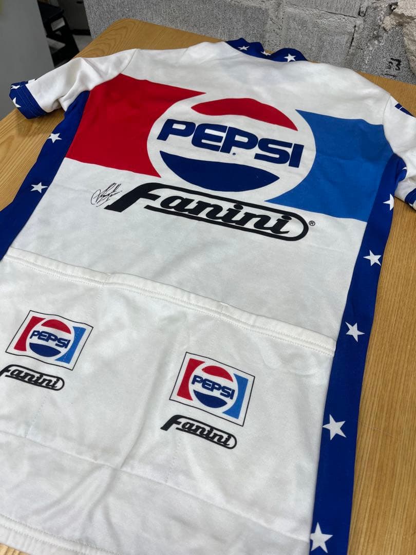 PEPSI×FANINI ビンテージ自転車ジャージ M相当