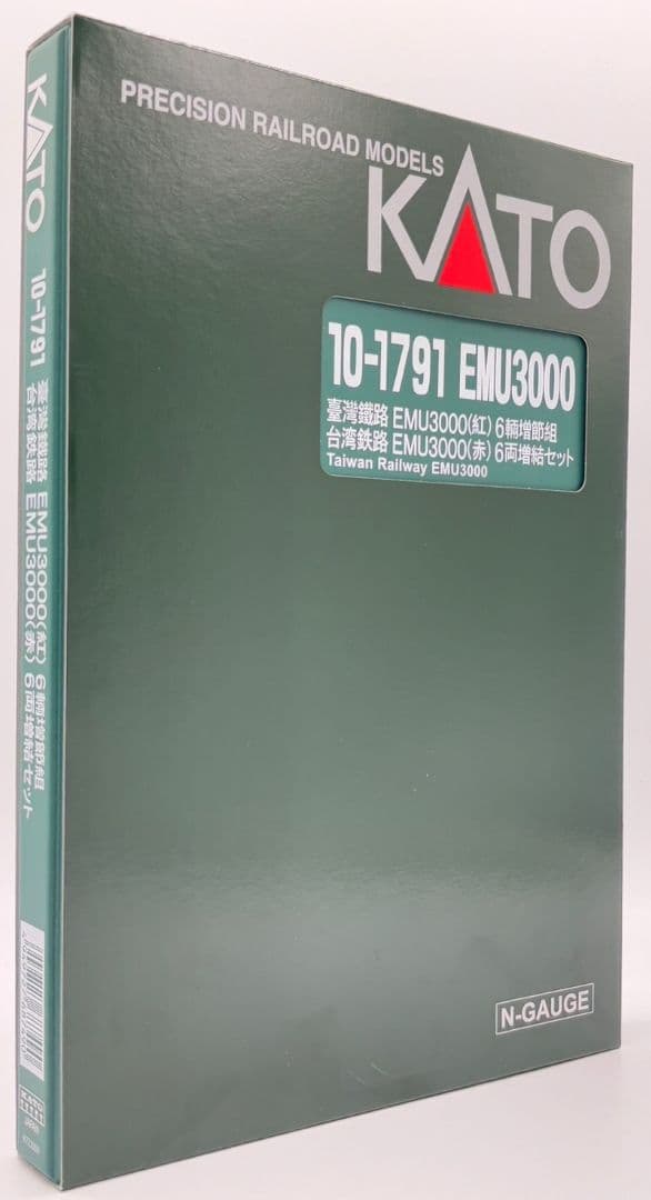 【未使用】KATO 10-1791 台湾鉄路 EMU3000 赤 6両増結セット