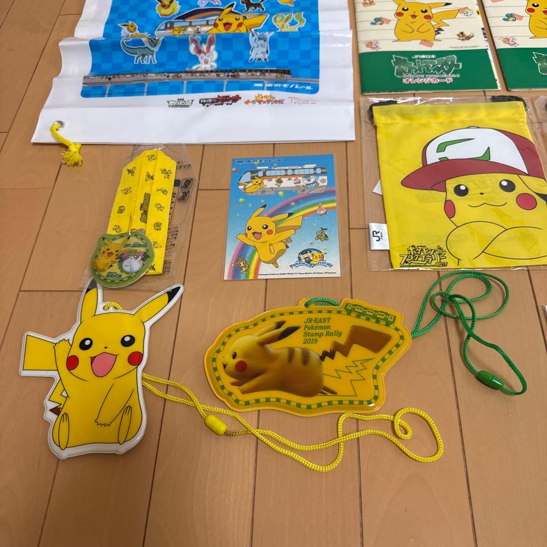 JR東日本 ポケモンスタンプラリー 全駅達成記念&完全制覇記念品 まとめ売り