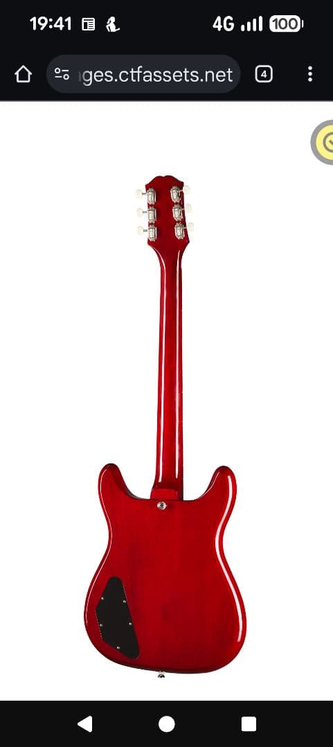 ギター Epiphone Wilshire P-90 Cherry